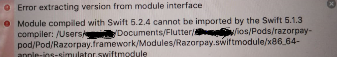 Module compiled with Swift 5.2.4 cannot be imported by the swift 5.1.3 compiler · Issue #106 ...