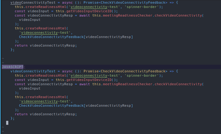 Js Wrong Syntax Highlight · Issue 14356 · Neovimneovim · Github