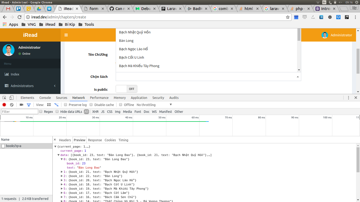 Can not select option when load data by using ajax · Issue #980 · z-song/laravel-admin · GitHub