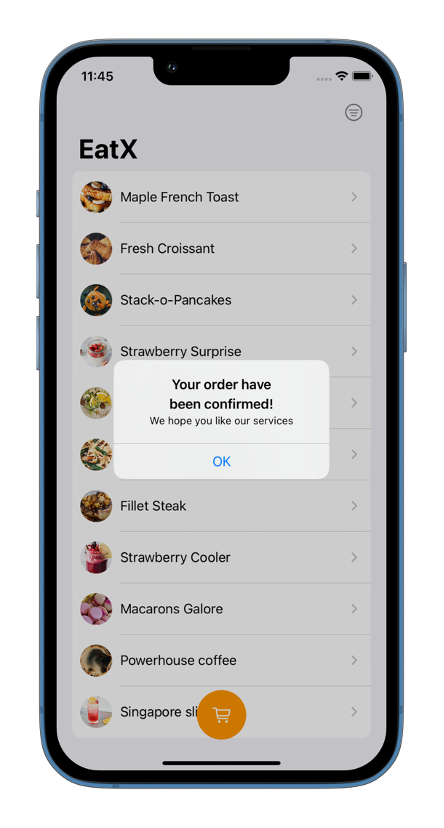 GitHub - PhiThai1309/EatX: A simple iOS application that let user order their food