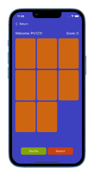 GitHub - PhiThai1309/iMemory: A simple card flip game that was built with Swift and SwiftUI