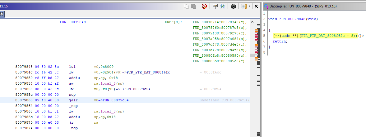 Mips Disasm Vs Decompiler Difference Issue 278