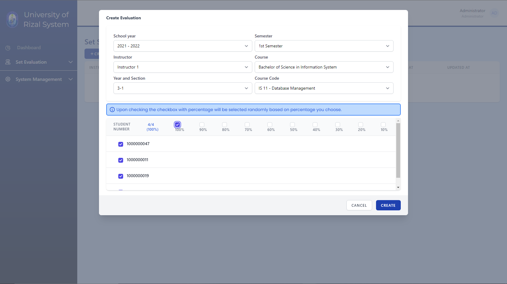 GitHub - LawrenceMadali/Faculty-Evaluation-System