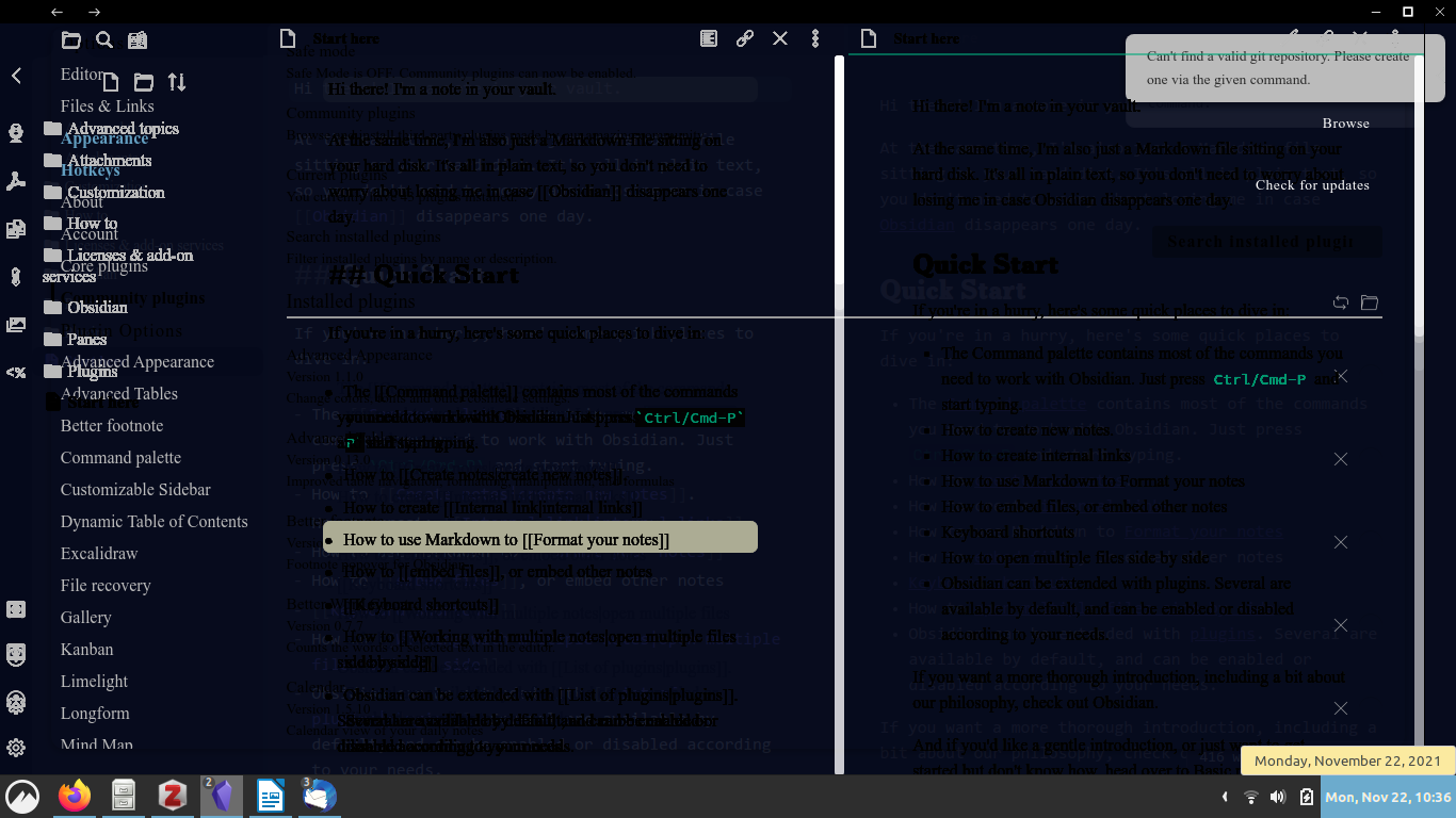 [BUG] Update "breaks" Obsidian optically (maybe only dark mode) · Issue #50 · chrisgrieser ...