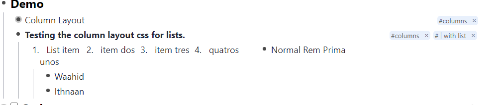 feature request: Column Layout for list-type Rems · Issue #13 · hannesfrank/remnote-library · GitHub