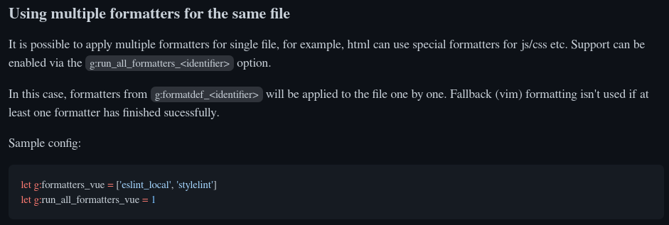 Multiple formaters? · Issue #507 · fannheyward/coc-pyright · GitHub