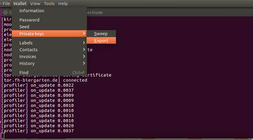 Error "Private keys sweep" · Issue #3208 · spesmilo/electrum · GitHub