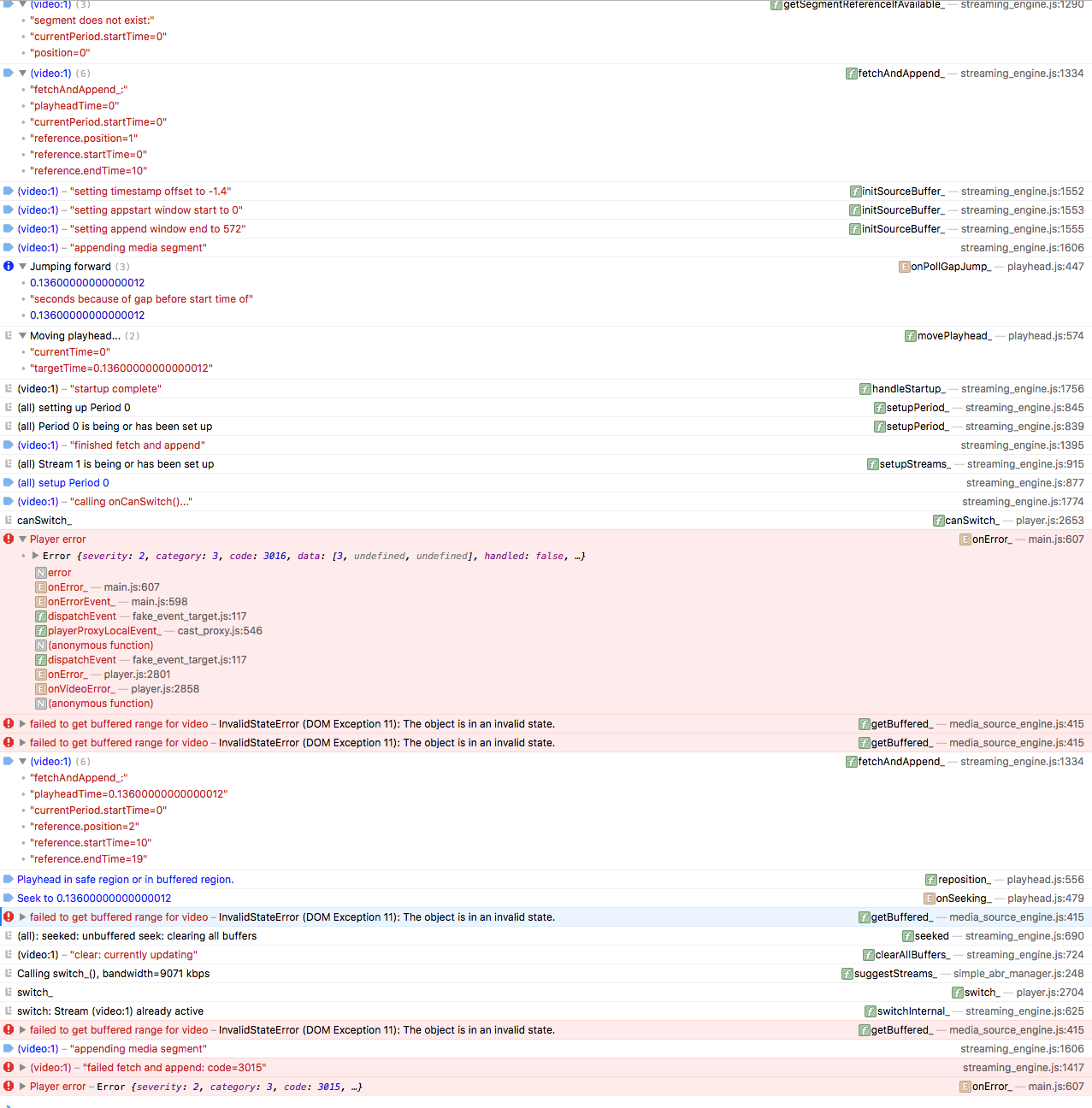 Transmuxed TS Content Produces Shaka Error 3016 And 3015 In Safari Transmuxed TS Content Produces Shaka Error 3016 And 3015 In Safari