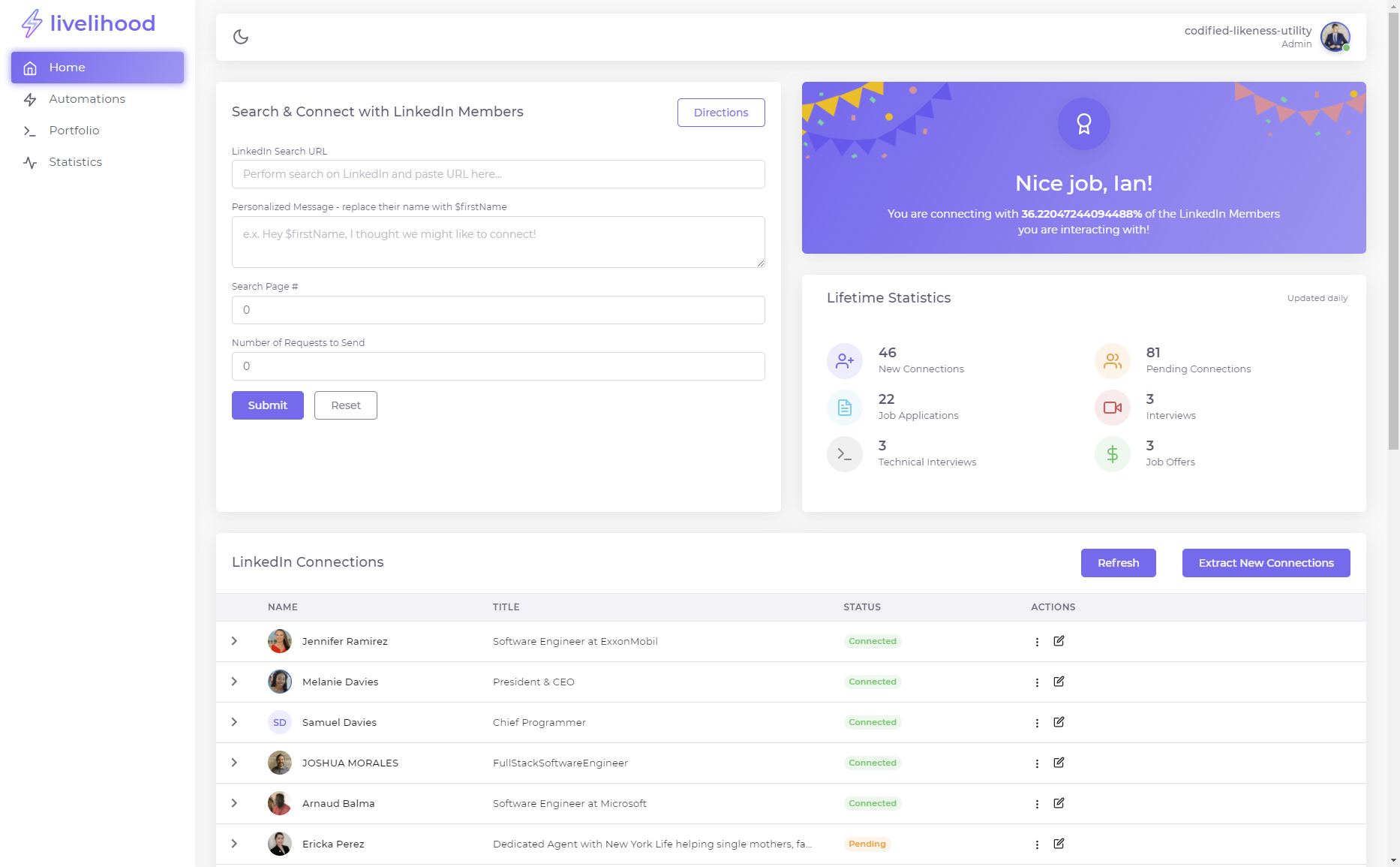 GitHub - codified-likeness-utility/livelihood-frontend: ⚡Livelihood is a React application that ...