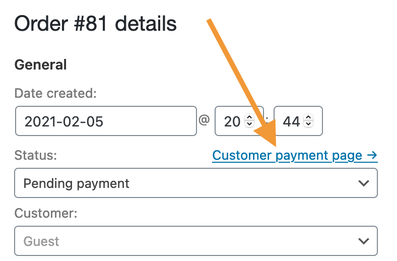 Write new e2e test: Merchant / Orders flow (customer payment page ...
