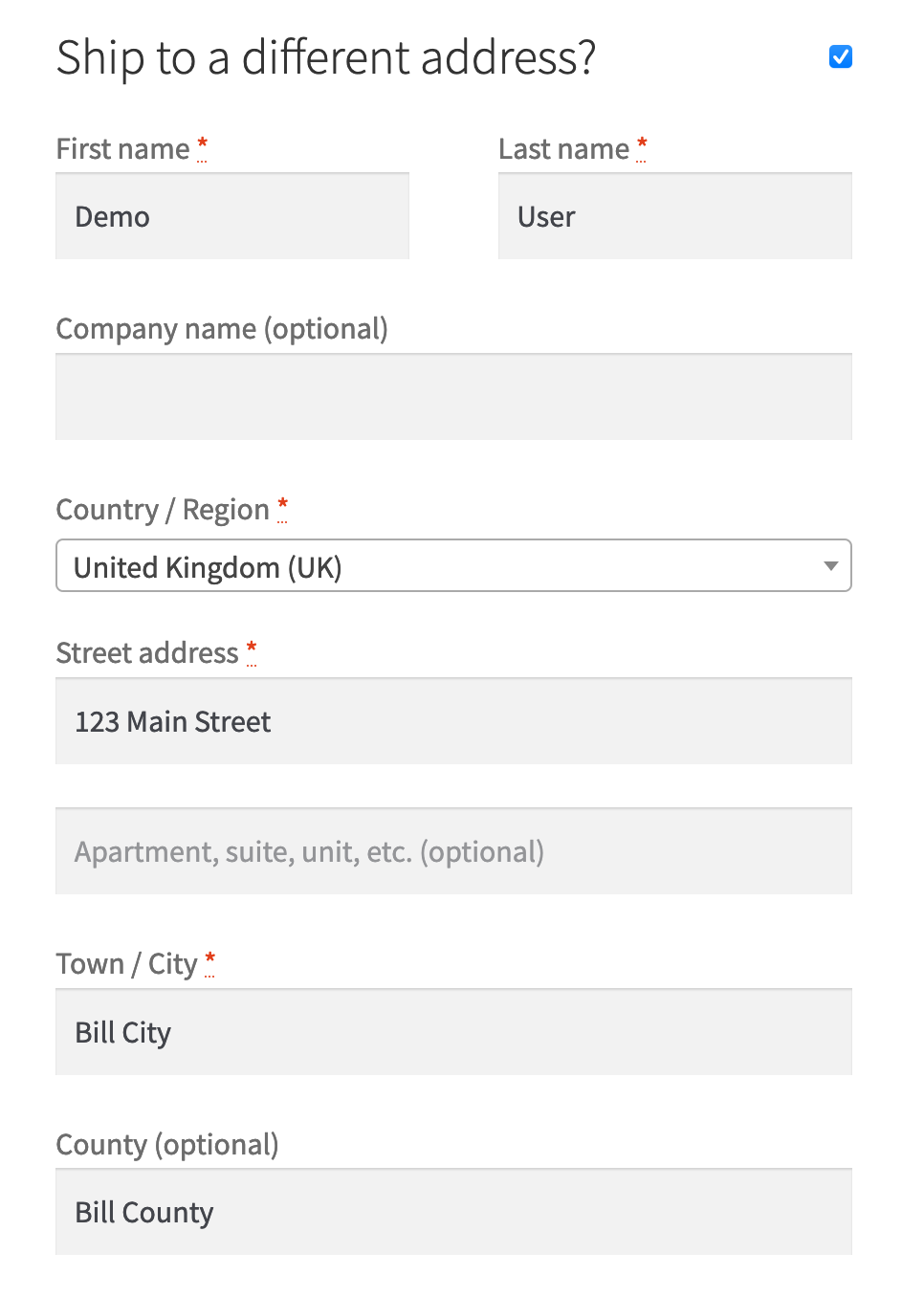 Billing County is copied into Shipping Address · Issue #28759 · woocommerce/woocommerce · GitHub