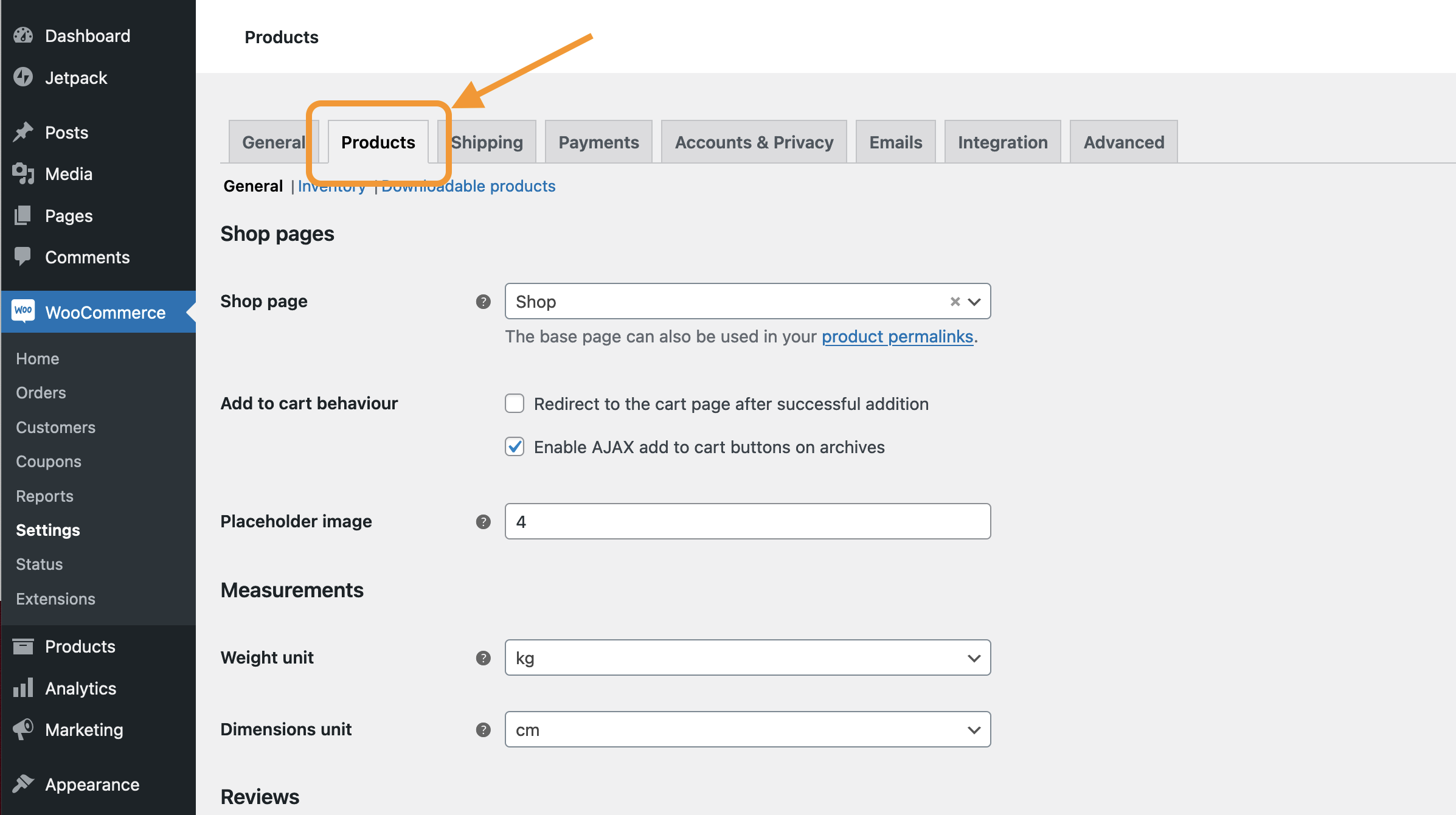 Products Setting Tab Missing · Issue 29317 · Woocommercewoocommerce