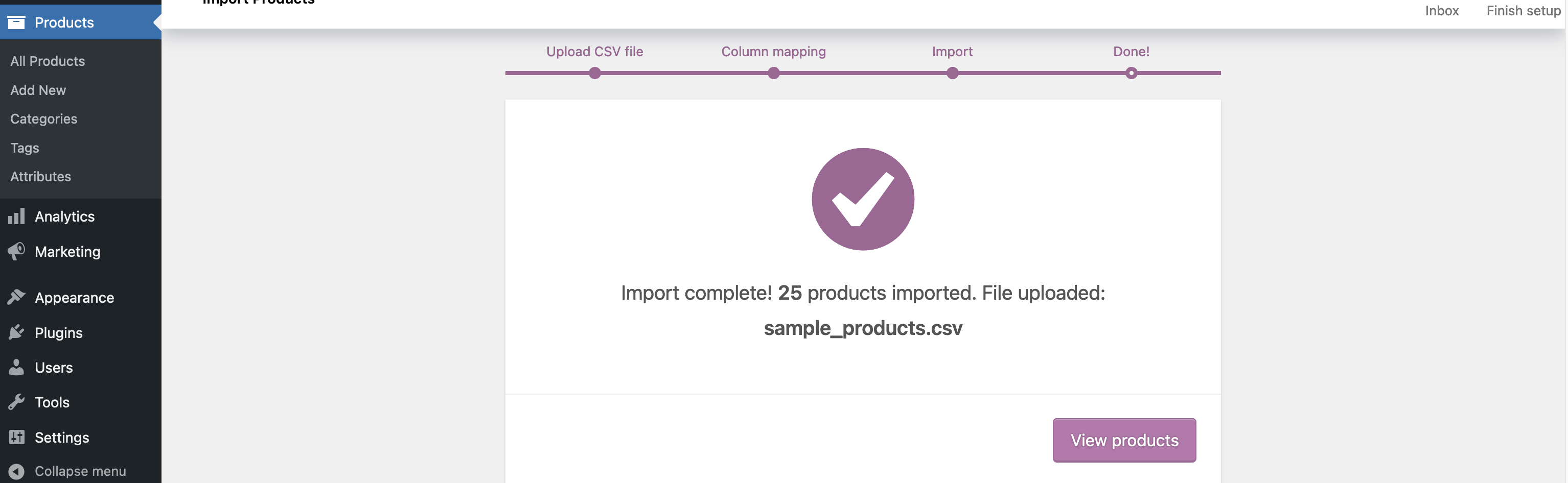 [GlobalStep] "PHP errors in Ajax response" gets triggered on browser console while importing ...