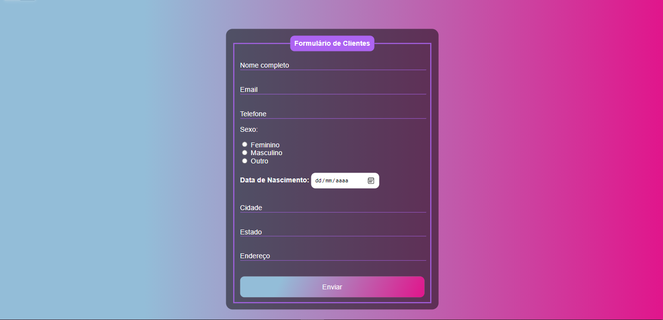GitHub - EricaSantos-FullStack/formulario-boutique: Formulario integrado com Banco de Dados (PHP ...