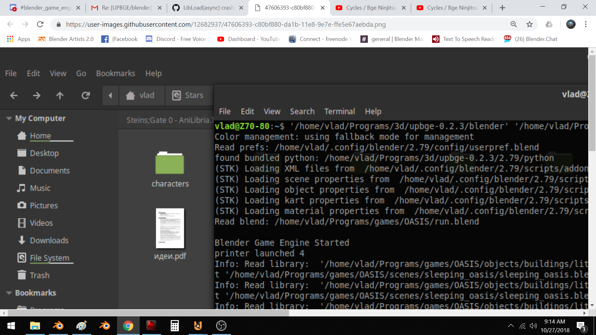 LibLoad(async) crash with AMD · Issue #523 · UPBGE/upbge · GitHub