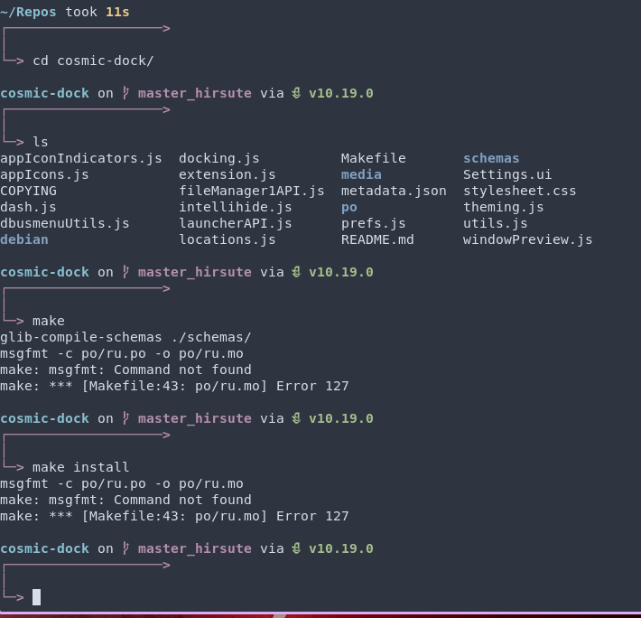 Cosmic Dock does not install on Ubuntu · Issue #83 · pop-os/cosmic-dock · GitHub