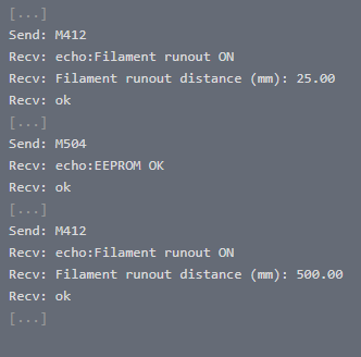 [BUG] [Marlin 2.0] Running M504 causes Filament Runout distance to jump to 500mm · Issue #14476 ...