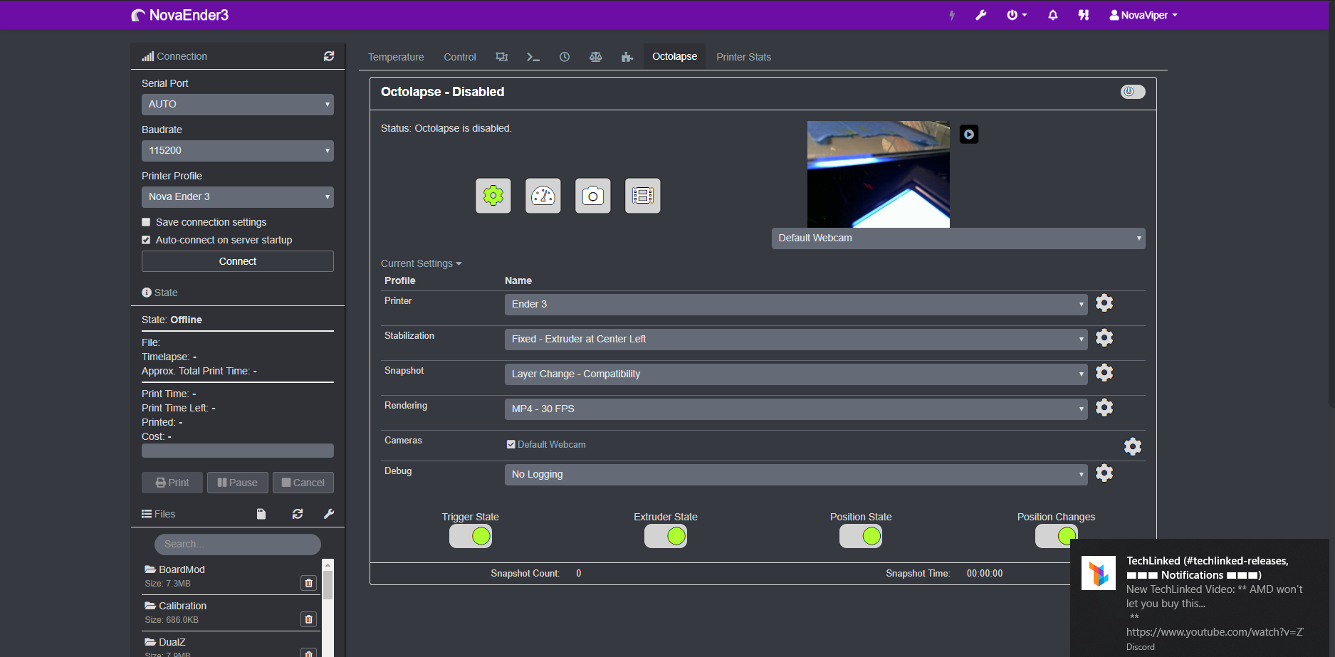 Plugin Conflict with Themify and DragOn Order · Issue #5 · jneilliii/OctoPrint ...