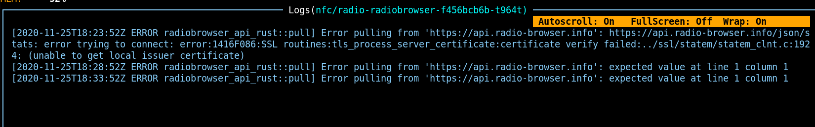 PullServers issues · Issue #232 · segler-alex/radiobrowser · GitHub