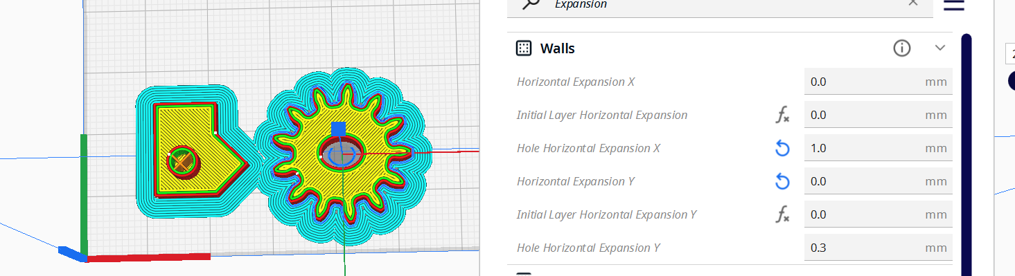 Horizontal Expansion XY - Oval Compensation, separate x axis and y axis ...