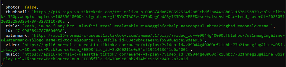 GitHub - makarasty/DownloadTikTok: Nodejs library that can download videos from TikTok without ...