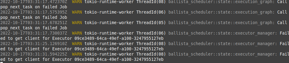 Duplicate Job In Ui After Canceling Job · Issue 355 · Apache Datafusion Ballista · Github