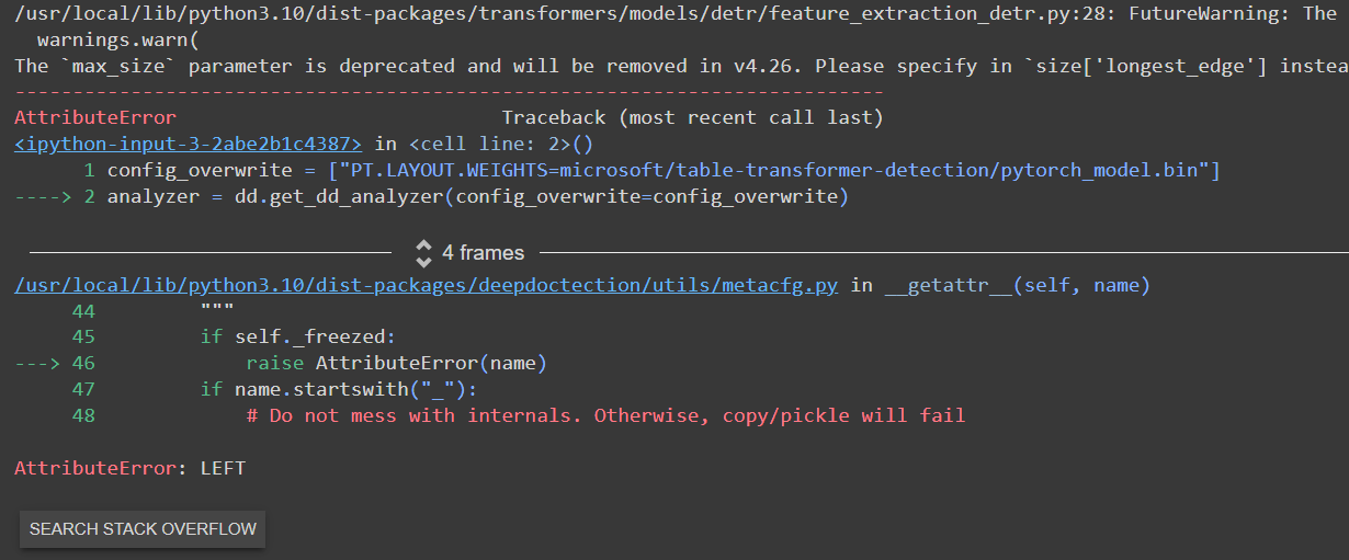 Attributeerror Left · Issue 176 · Deepdoctection Deepdoctection · Github