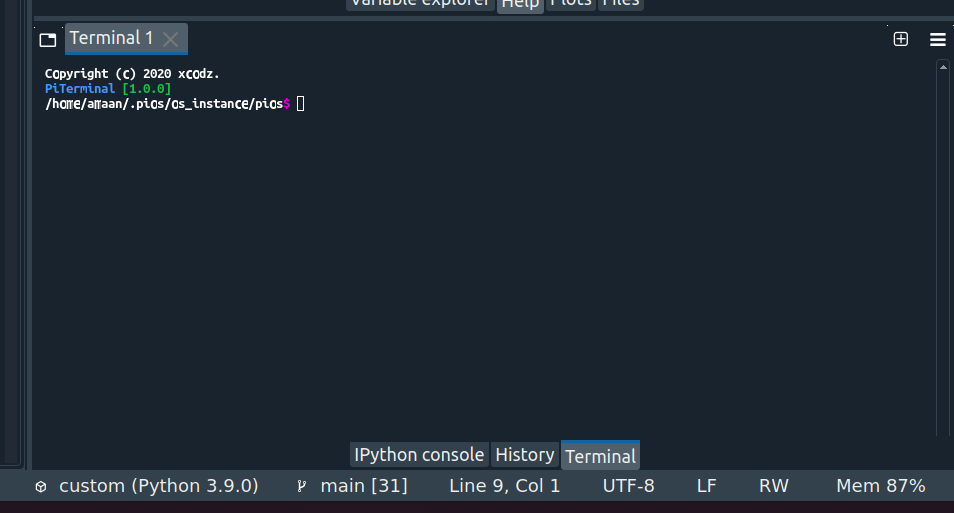 Weird Font With Spyder Terminal Ansi Escape Sequence · Issue 245 · Spyder Idespyder Terminal