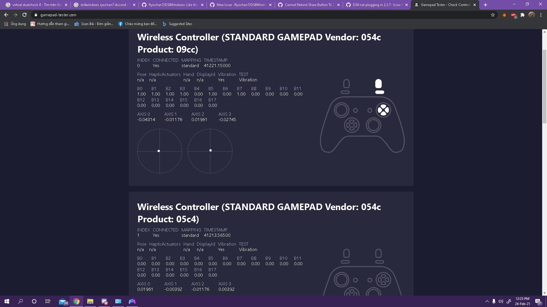 Virtual Dualshock 4 not working after accidentaly install HIDGuardian ...