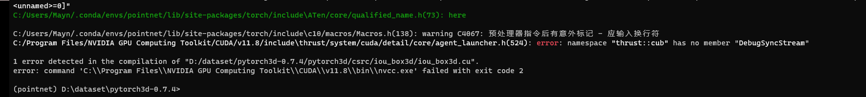 Pytroch3d Installing On Win11 Errors · Issue 1603 · Facebookresearch Pytorch3d · Github
