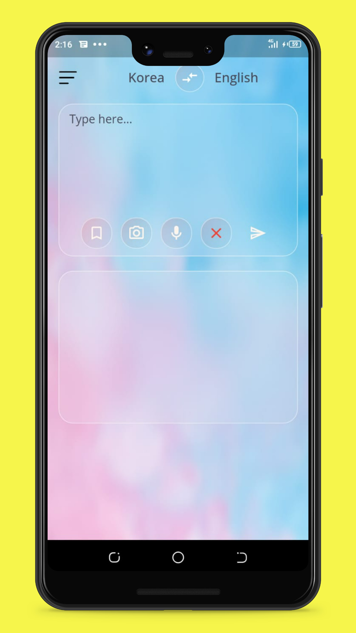 GitHub - Utsa05/Korea-English-Translator-app: This single translator Korea to English or English ...