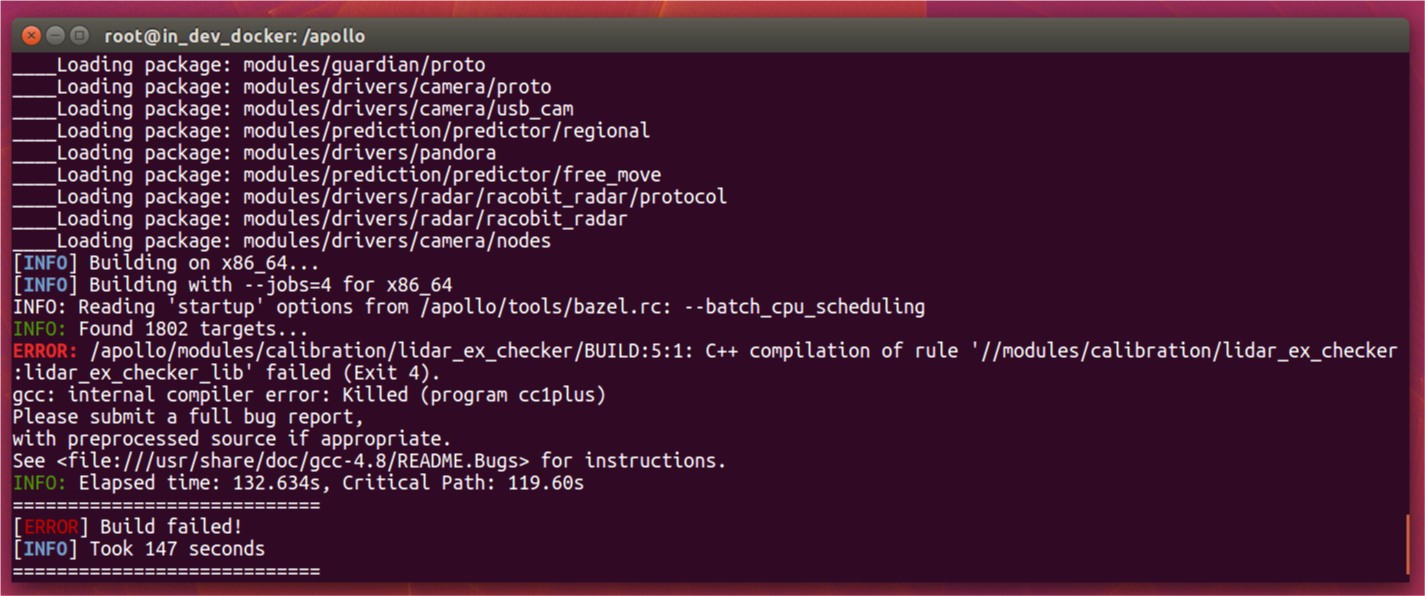 Build issue for Apollo 3.0 in Build and Release your Docker Container step · Issue #5866 ...