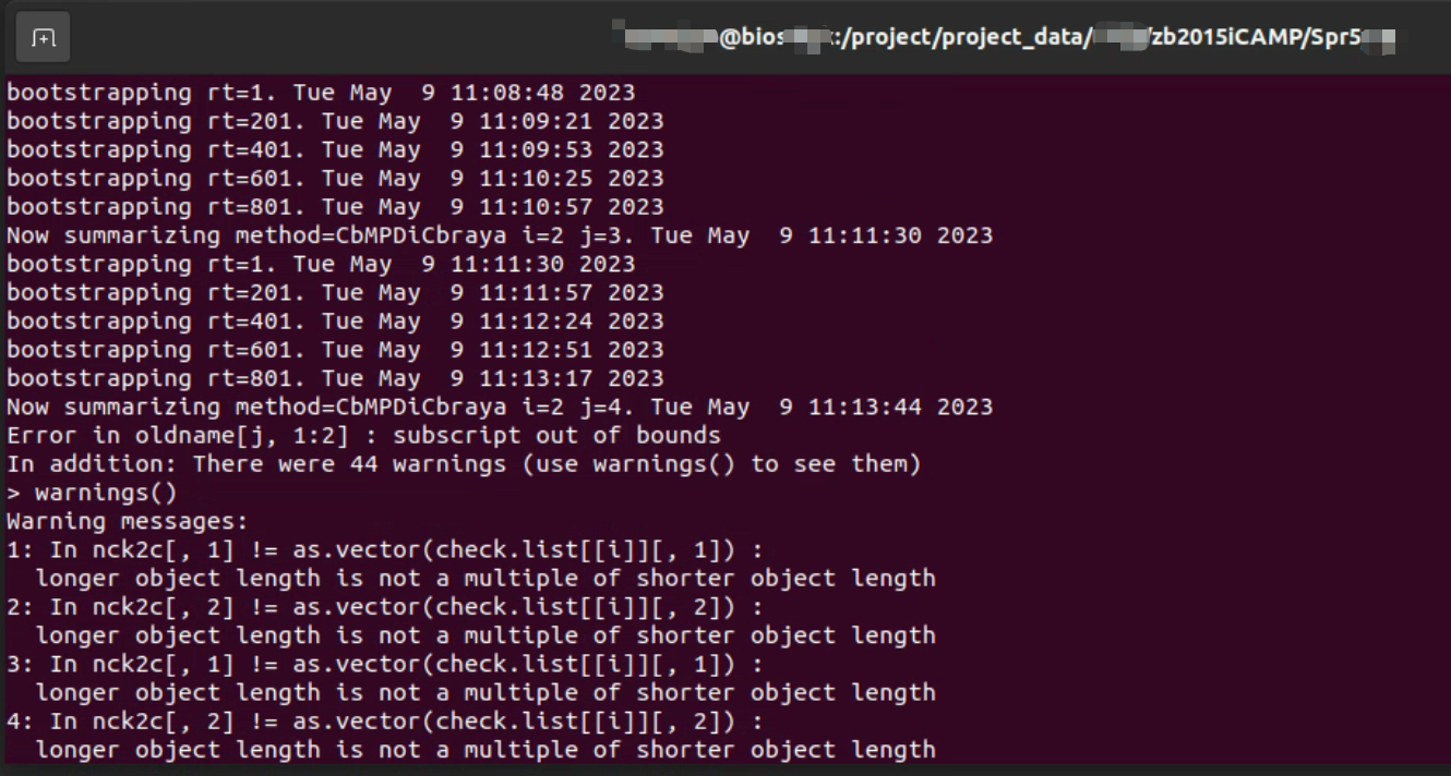 Error In Oldname[j 1 2] Subscript Out Of Bounds · Issue 33 · Daliangning Icamp1 · Github