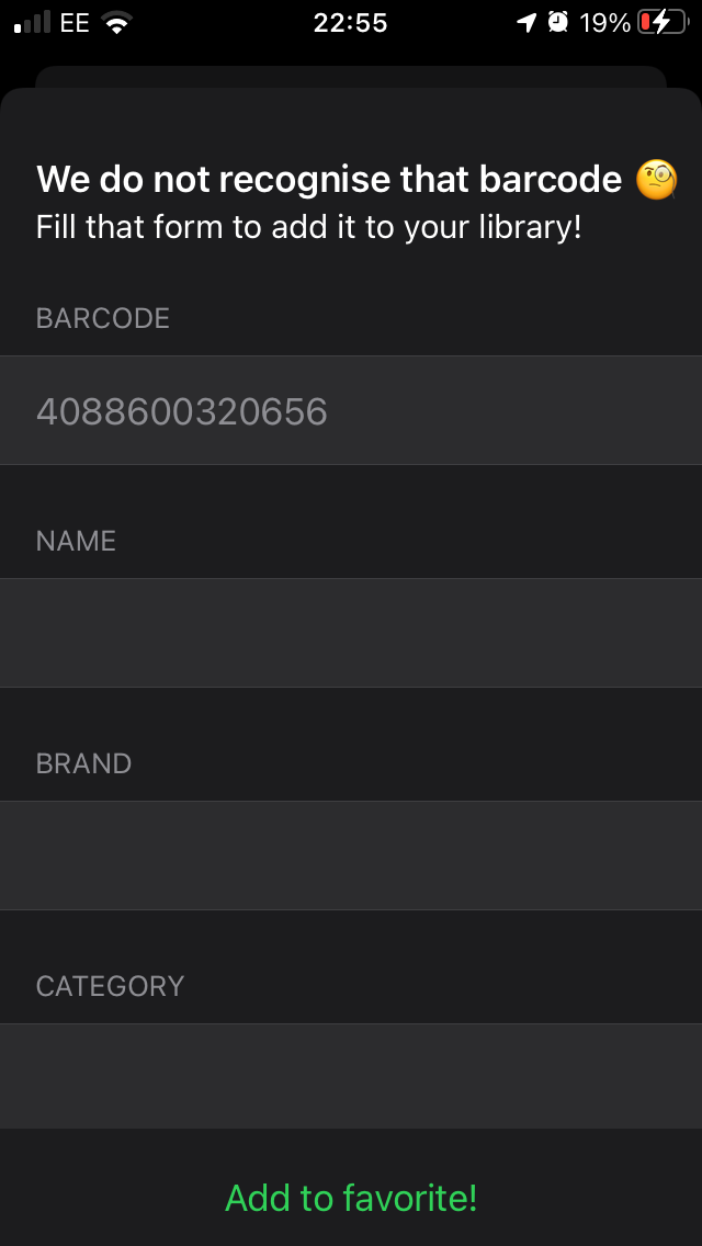 GitHub - jmgawecki/BarcodeScanner: Scanning barcodes app built with SwiftUI.