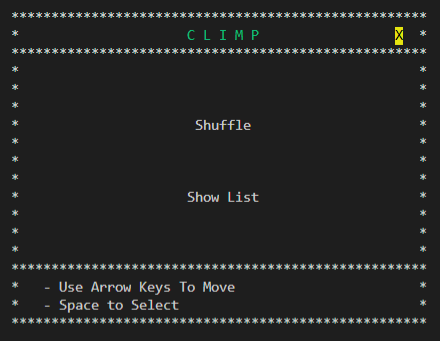 GitHub - AhmarZaidi/CLIMP-Command-Line-Music-Player-CPP-Windows: Command Line Music Player made ...