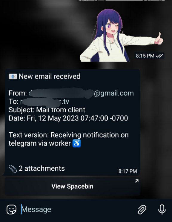 GitHub - dishapatel010/Email-NotifyTG-Worker: Email Worker that sends you notifications on ...