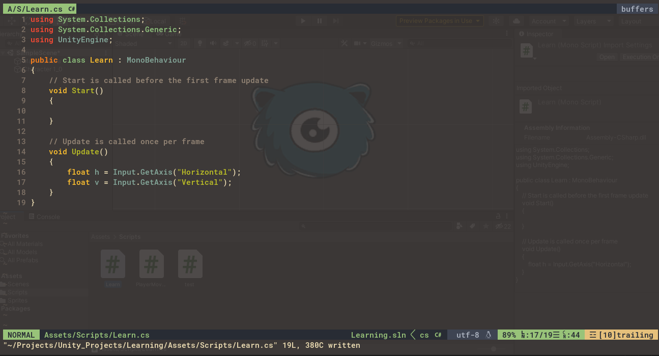 Autocomepletion for Unity is not working · Issue #707 · OmniSharp/omnisharp-vim · GitHub