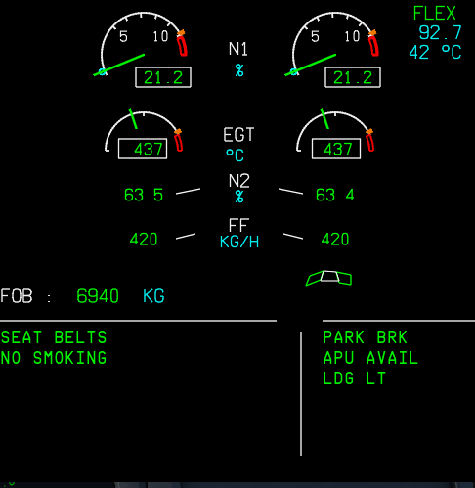 Some status messages missing on ECAM · Issue #269 · flybywiresim ...