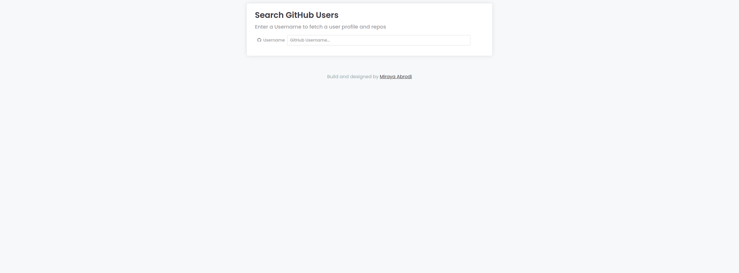 GitHub - mirayatech/Github-Finder: An app where you can search for ...