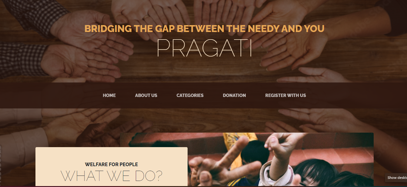 GitHub - aviralguptaa/Pragati: Made a website for a college hackathon with my team • A website ...