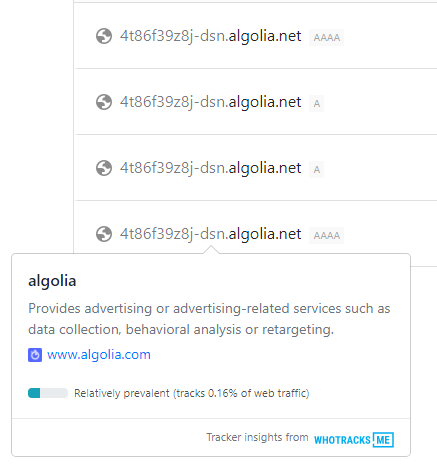 Algolia · Issue #538 · badmojr/1Hosts · GitHub