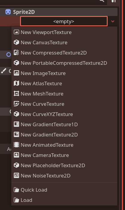 Put The `load` And `quick Load` Options First In The Inspectors Resource Popup Menu · Issue 