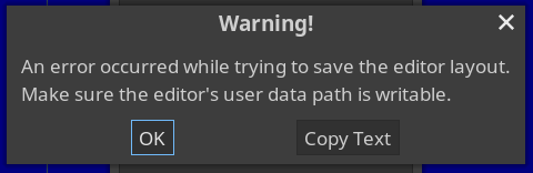 Saving an editor layout in 4.x breaks 3.x's layouts · Issue #81025 · godotengine/godot · GitHub
