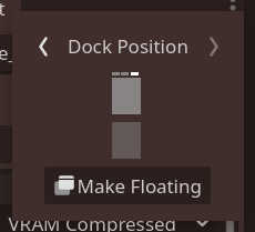 Allow making dock containers floating, instead of docks alone · Issue #7614 · godotengine/godot ...