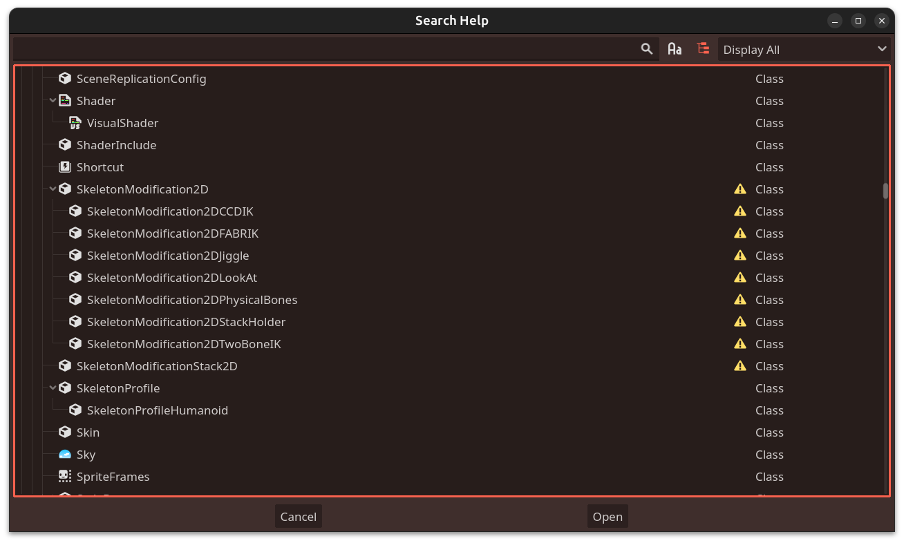 Enrich the "deprecated" and "experimental" icons in the integrated docs with words · Issue #7703 ...