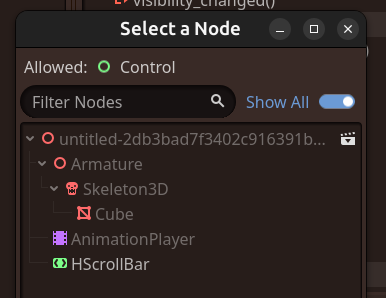 Forbid selecting incompatible nodes when creating animation tracks · Issue #8160 · godotengine ...