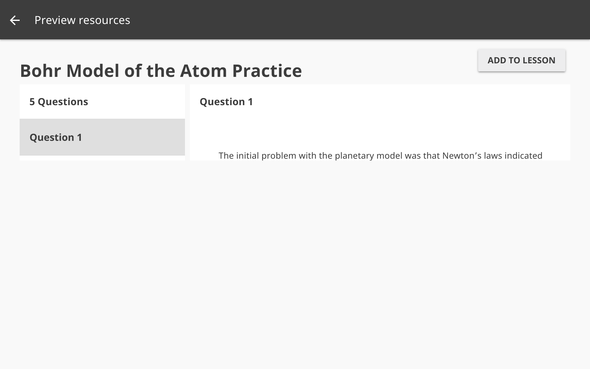 Lesson resource preview layout is broken · Issue #3855 · learningequality/kolibri · GitHub