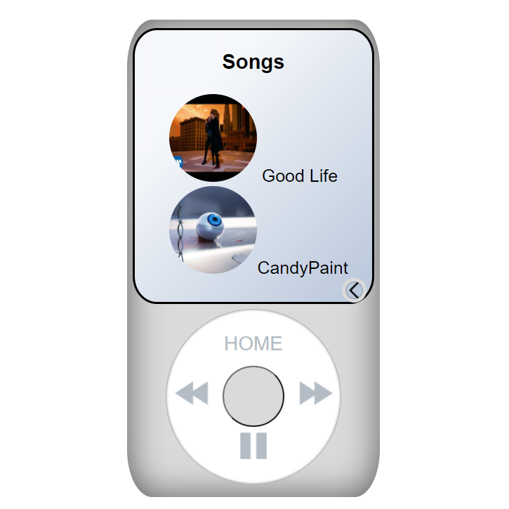 GitHub - BhuvanK18/ipod: ipod is a fully functional frontend based music player with unique ...