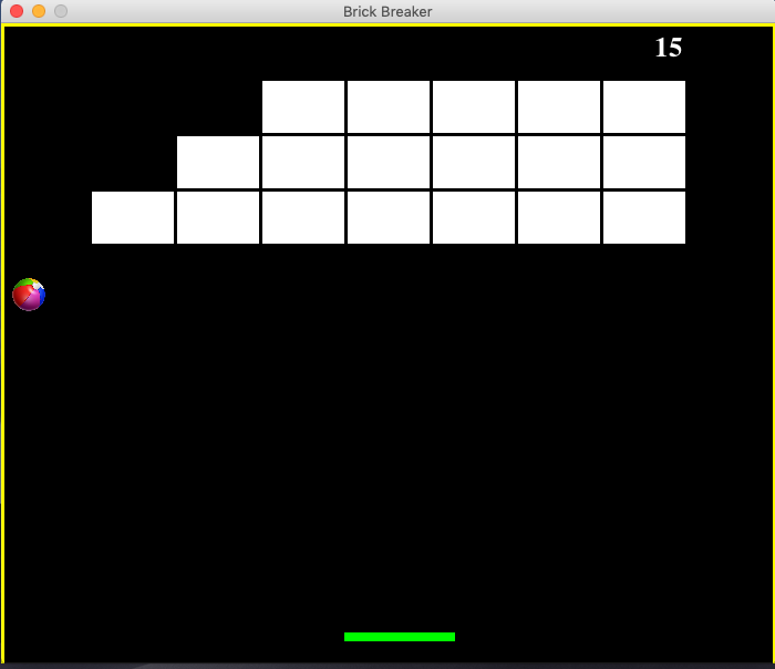 GitHub - justinetu/brickBreakerGame: Had some fun with this code a long ...