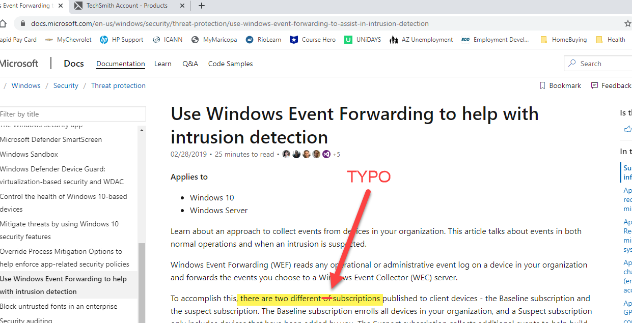 TYPO ON MICROSOFT DOCS WEBSITE · Issue #8361 · MicrosoftDocs/windows ...